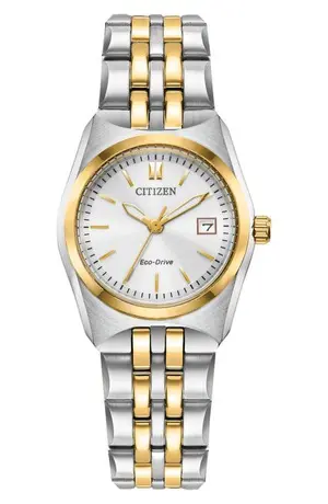 Citizen Classic Bracelet Watch Two-tone Silver