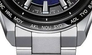 Citizen Attesa Unite With Blue Worldtime Automatic Bracelet Watch
