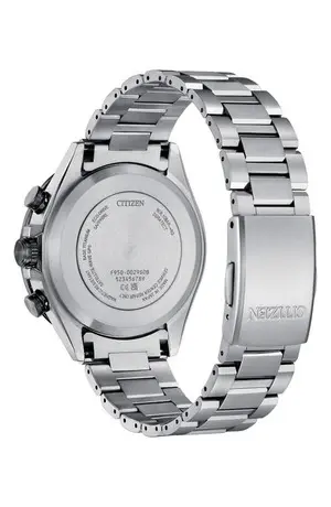 Citizen Attesa Satellite Wave Gps Gmt Bracelet Watch - Silver-tone