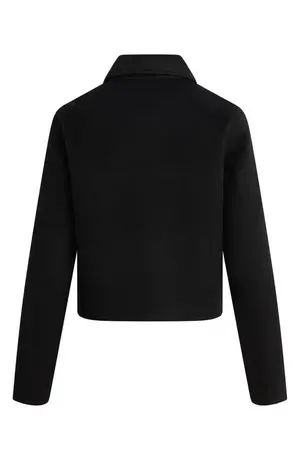 FAVORITE DAUGHTER Annabel Crop Wool Blend Jacket