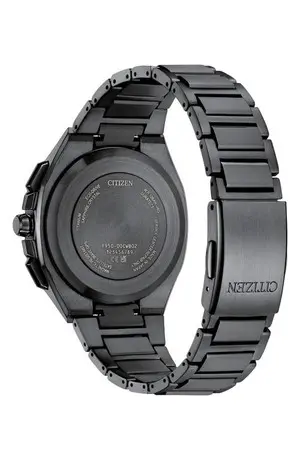 Citizen Attesa Satellite Wave Gps Eco-drive Super Titanium™ Bracelet Watch - Gray