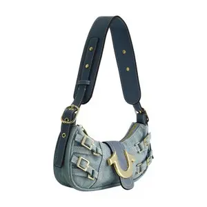 True Religion Multi-strap Shoulder Bag - Denim