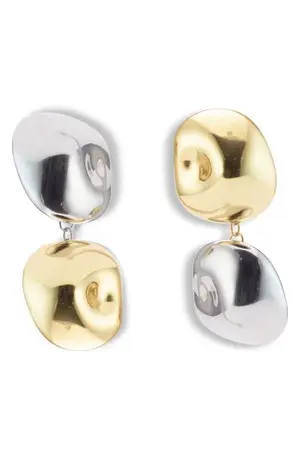 LELET NY Zoe Two-tone Drop Earrings - Mixed Metal