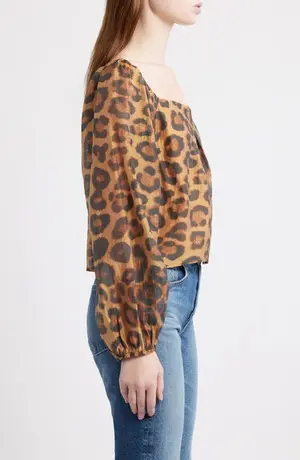CIEBON Animal Spot Blouse