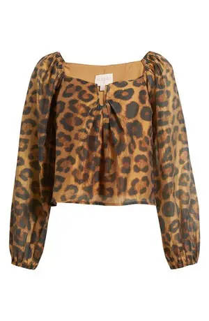 CIEBON Animal Spot Blouse