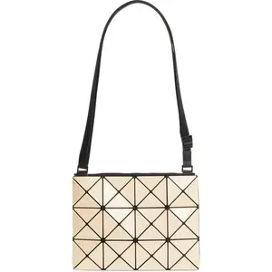 Issey Miyake Lucent Metallic Crossbody Bag - Matte Beige