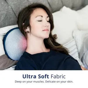 MIKO Kumo Mini Wireless Massage Pillow With Heat - Blue