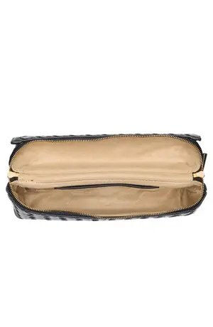 Jw Pei Woven Faux Leather Top Handle Crossbody Bag