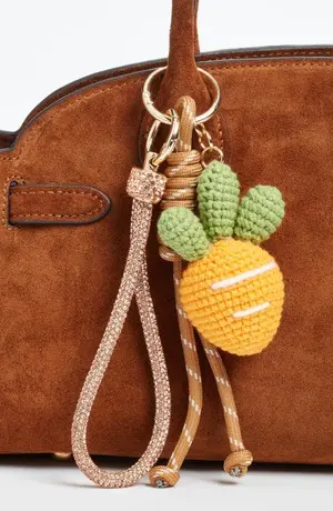 Chelsea28 Carrot Cluster Bag Charm
