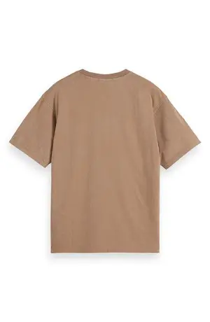 Scotch & Soda Oversize Logo Cotton Graphic T-shirt