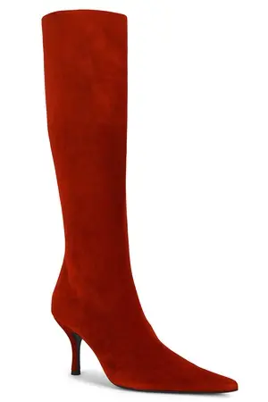 Magda Butrym Knee High Boot - Red