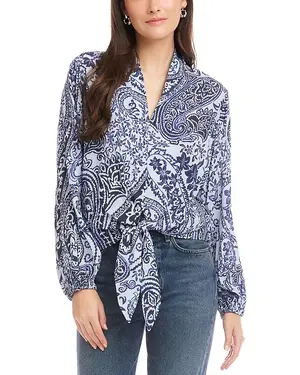 Fifteen Twenty Paisley Tops