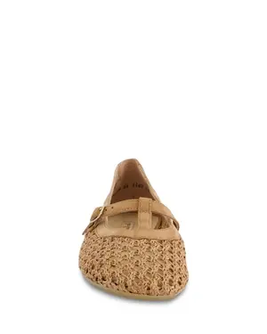 Paul Green Anabele Flats - Diva Royal Sisal Nubuk