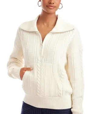 Fifteen Twenty Karin Half Zip Sweater