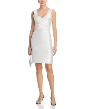 Amsale Ruched Bodycon Dress