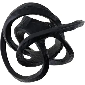 SURYA Zahira Decorative Sculpture - Black