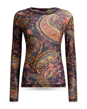 Etro Long Sleeve Top