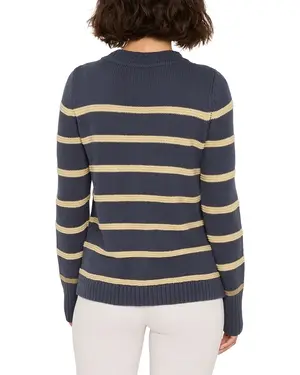NIC+ZOE Go To Stripe Sweater
