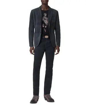 John Varvatos Short Sleeve Raw Edge Graphic Tee
