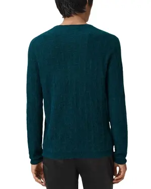 John Varvatos Baiso Crewneck Sweater - Mediterranean