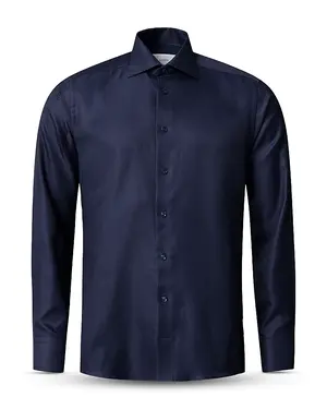 Eton Contemporary Fit Check Shirt - Navy
