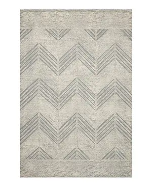 LOLOI Kopa Ko-02 Area Rug 5'0x7'6 - Grey/ivory