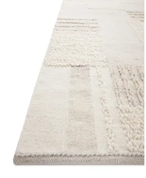 LOLOI Manfred Man-01 Area Rug 5'6x8'6 - Ivory/pebble
