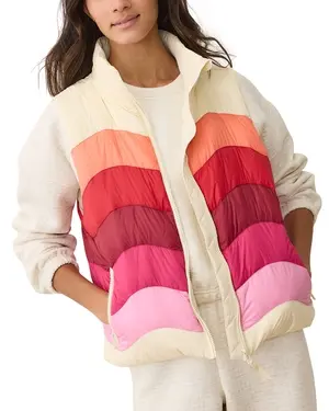 Marine Layer Sunset Puffer Vest
