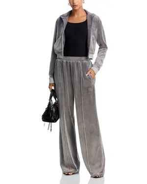 Alexander Wang Embellished Sweatpants - Titanium