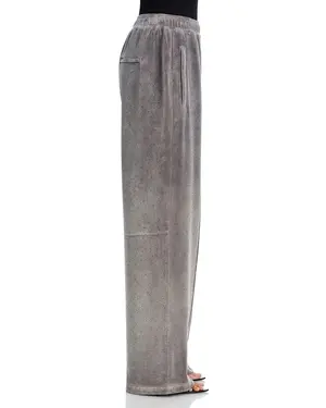 Alexander Wang Embellished Sweatpants - Titanium