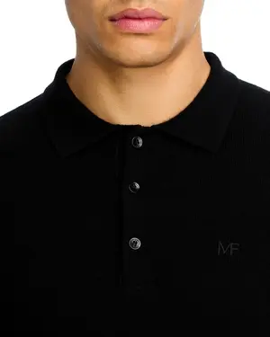 Monfrère Pierce Slim Fit Long Sleeve Polo