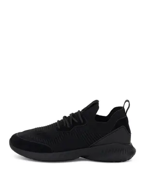 Boggi Milano Willow Wool Blend Sneakers - Black