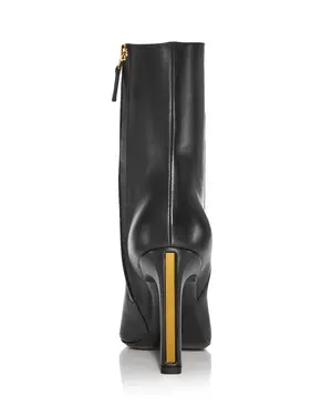 Fendi Leather High Heel Boots