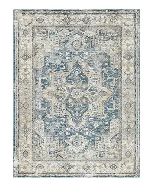 EXQUISITE RUGS Antique Loom 5598 Area Rug 6'x9 - Blue