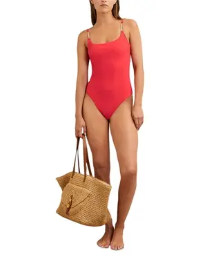 REISS Trim One Piece Swimsuit