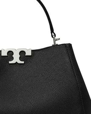 Tory Burch Eleanor Soft Medium Satchel - Black