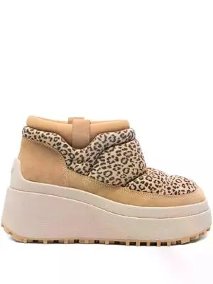 Ash 70mm Onyx Leopard-print Platform Boots - Brown