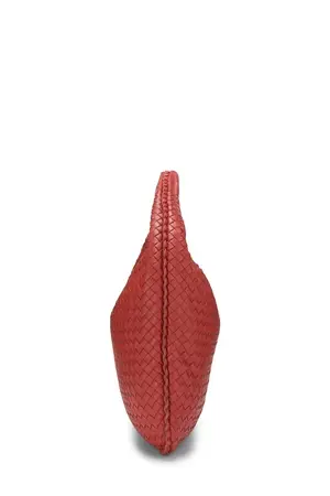 Bottega Veneta Intrecciato Veneta Hobo - Red