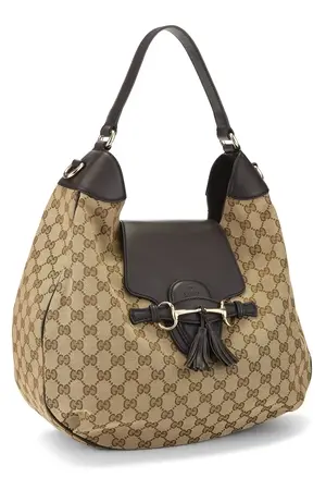 Gucci Original Gg Emily Chain Hobo Bag