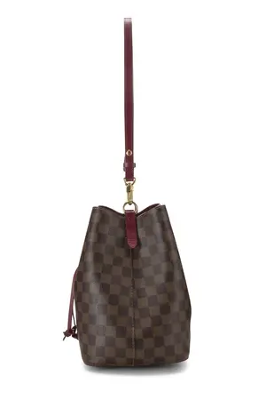 LOUIS VUITTON Damier Ebene Neo Noé Bucket Bag - Brown