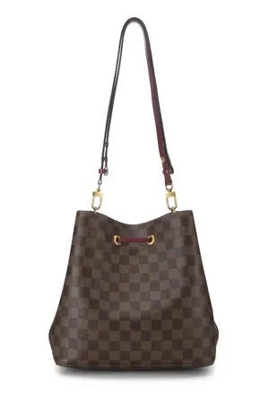 LOUIS VUITTON Damier Ebene Neo Noé Bucket Bag - Brown
