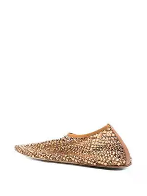 Christopher Esber Minette Ballet Flats - Neutrals
