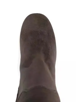 Hogan 90mm Suede Knee-high Boots