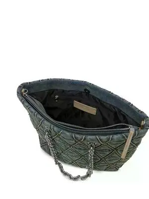DIESEL® Charm-d Diamond-quilted Tote Bag