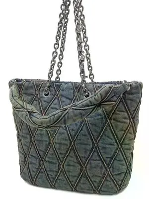 DIESEL® Charm-d Diamond-quilted Tote Bag