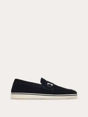 FERRAGAMO Boat Shoe Loafer - Blue