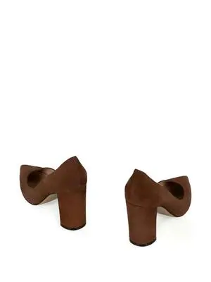 GIANVITO ROSSI 85mm Piper Pumps - Brown