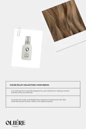 OLIERE PARIS Color Éclat Color-protect Repair Hair Serum - White