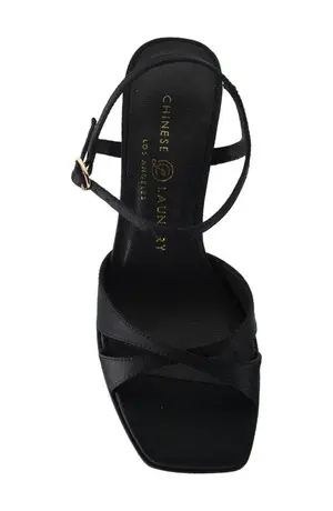 Chinese Laundry Gracie Ankle Strap Platform Sandal - Black