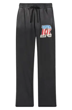 ROLLING LOUD Starting Line Cotton Baggy Sweatpants